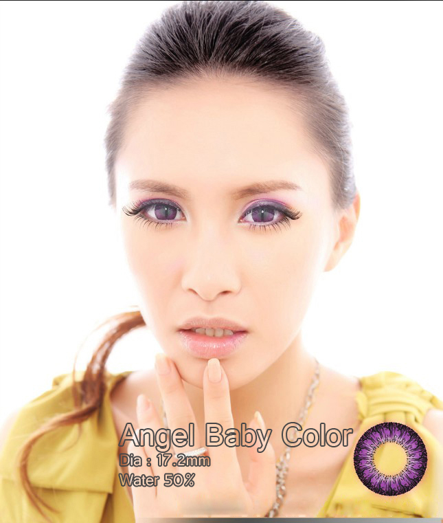 Jual Softlens Ungu (Violet) FREE ONGKIR - SoftlensMurahKu.com